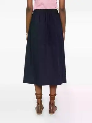 GRAN SASSO A-line Midi Skirt