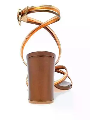 GIANVITO ROSSI 85mm Calissa Sandals - Brown