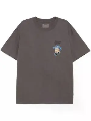 MUSIUM DIV. Logo-embroidered T-shirt