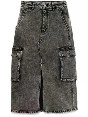 Izzue Black Wash Skirts