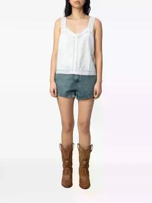 Zadig&Voltaire Celite Tank - White