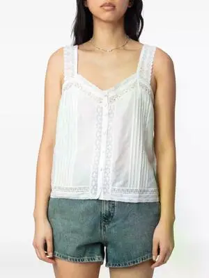 Zadig&Voltaire Celite Tank - White
