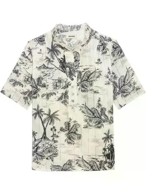 Zadig&voltaire Curved Hem Blouses