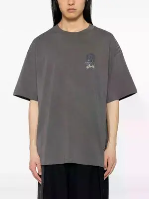 MUSIUM DIV. Graphic-print T-shirt - Grey