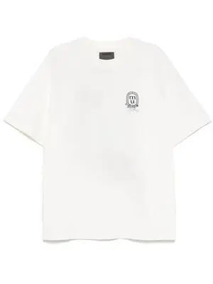 MUSIUM DIV. Graphic-print T-shirt - Neutrals