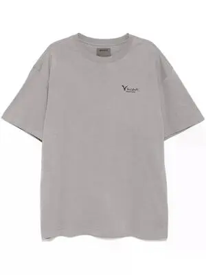 MUSIUM DIV. Logo-print T-shirt - Grey