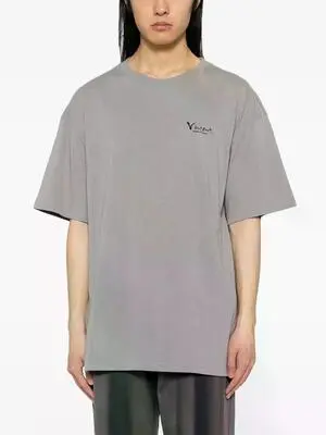 MUSIUM DIV. Logo-print T-shirt - Grey