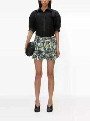 3.1 Phillip Lim Graphic-print Thigh-length Shorts