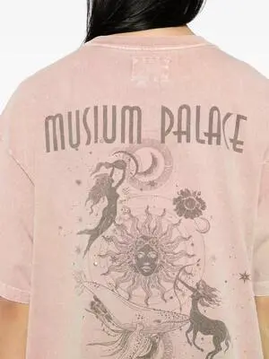 MUSIUM DIV. Logo-print T-shirt - Pink