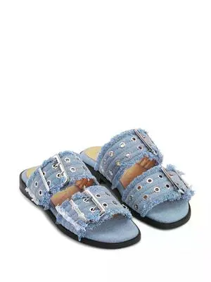 GANNI Denim Sandals