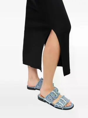 GANNI Denim Sandals