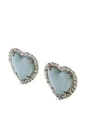 Valentino Garavani Coeur Hyperbole Earrings - Silver