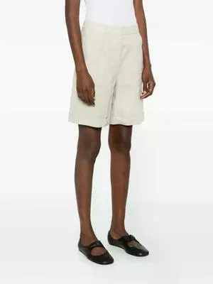 Peserico Linen Shorts - Green