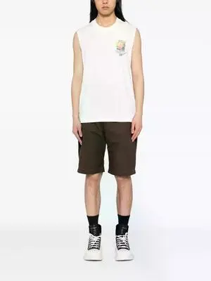 MUSIUM DIV. Graphic-print Vest - Neutrals