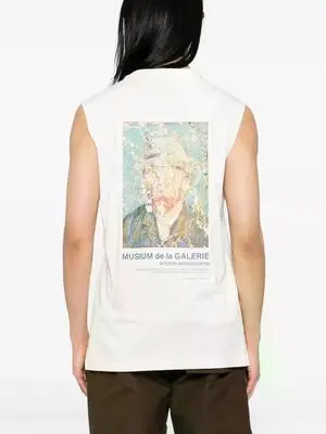 MUSIUM DIV. Graphic-print Vest - Neutrals