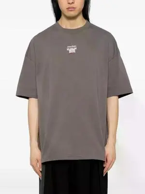 MUSIUM DIV. Logo-embroidered T-shirt