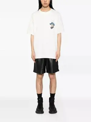 MUSIUM DIV. Logo-embroidered T-shirt