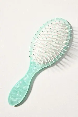 Anthropologie Large Hair Brush - Green