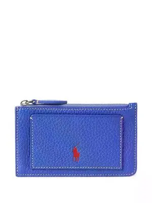 Polo Ralph Lauren Polo Pony-debossed Wallet - Blue