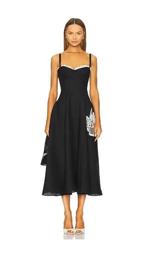 Alejandra Alonso Rojas V Neck Evening Dresses