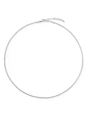 Monica Vinader Wheat Chain Necklace - Silver