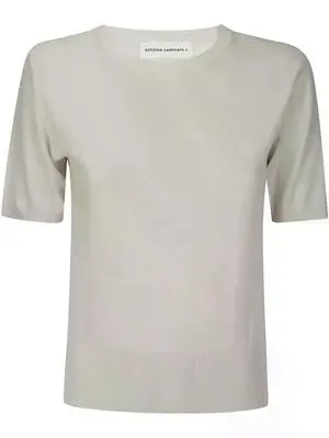 EXTREME CASHMERE X Knitted T-shirt - Neutrals