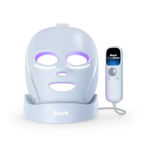 SHARK Cryoglow Led Face Mask With Stand - Blue Frost