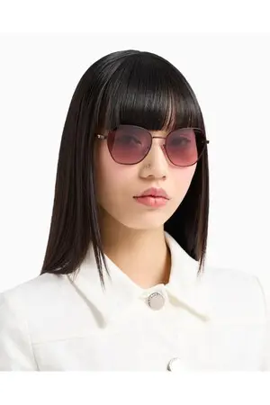 Emporio Armani Cat-eye Sunglasses - Natural