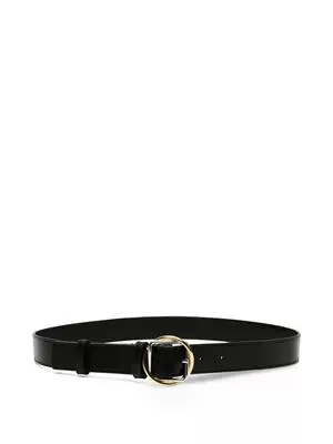 Jacquemus Leather Belt - Black