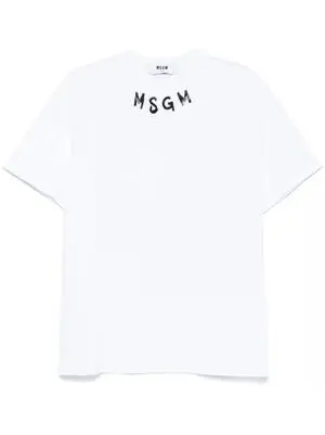 MSGM Logo-print T-shirt