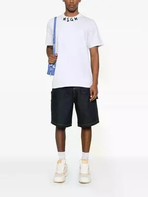 MSGM Logo-print T-shirt