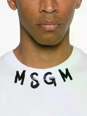 MSGM Logo-print T-shirt