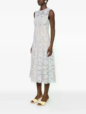 SELF-PORTRAIT Fine Lace Midi Dress