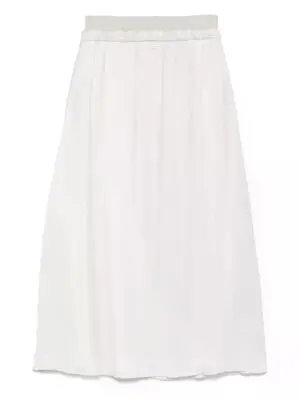 Lorena Antoniazzi Drawstring Midi Skirt