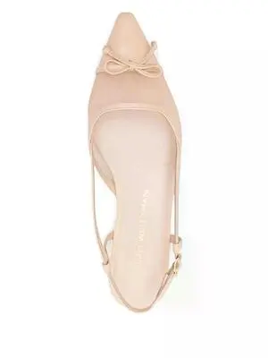 STUART WEITZMAN Mesh-panel Ballet Flats - Neutrals