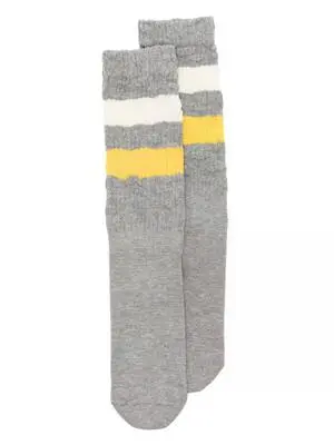 GOLDEN GOOSE Ribbed Socks - Grey