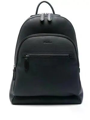 Santoni Leather Backpack
