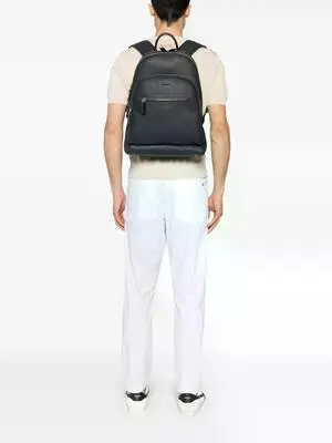 Santoni Leather Backpack