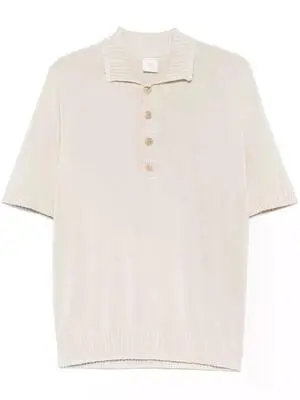 Eleventy Embroidered-edge Polo Shirt