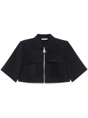 Patrizia Pepe Cropped Shirt