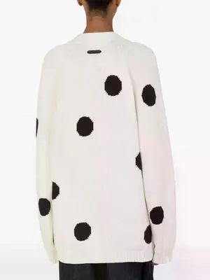 Moschino Polka Dot Cardigan
