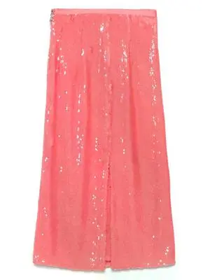 Patrizia Pepe Sequined Midi Skirt