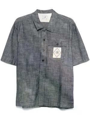 C.P. COMPANY Logo-patch Shirt