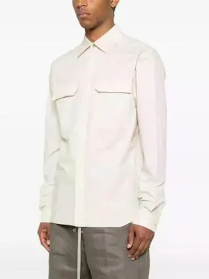Rick Owens Work Shirt - Neutrals