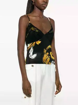 Versace Barocco Mesh Top