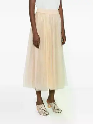 Fabiana Filippi Tulle Midi Skirt