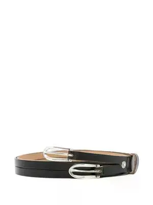 Our Legacy Twin-tongue Belt - Brown