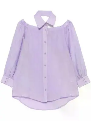 Patrizia Pepe Cut-out Shirt