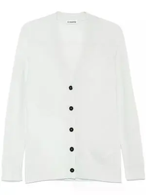 Jil Sander Logo Cardigans For Women