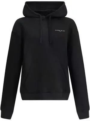 IH NOM UH NIT Graphic-print Hoodie - Black
